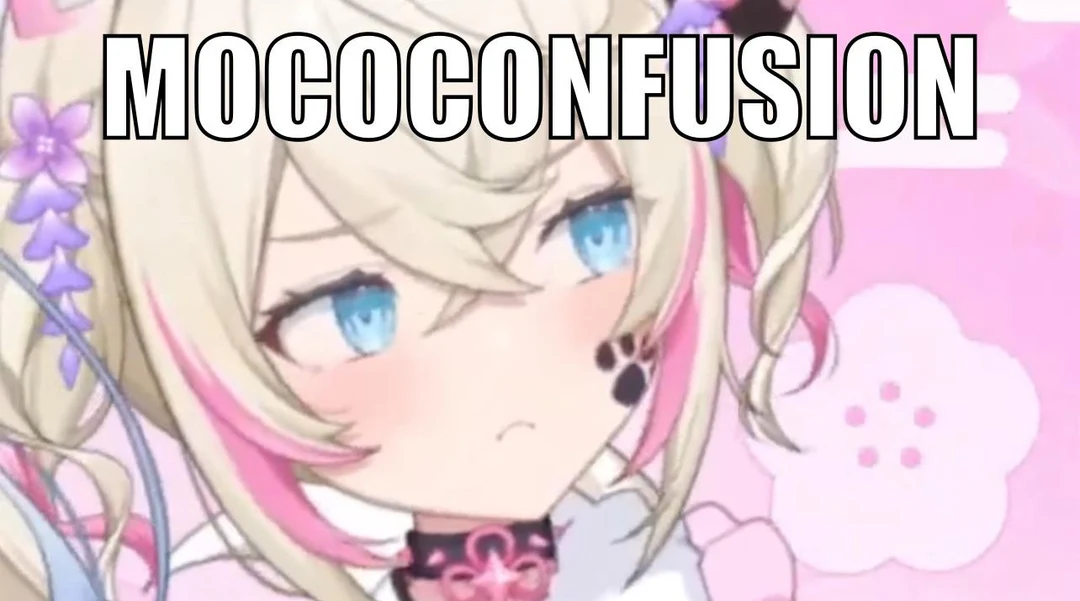 Mococo trying to comprehend what the fluff you just said | Scrolller