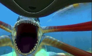 [No spoilers] A Reaper leviathan looking at me after zapping it, knowing so damn well that this ...