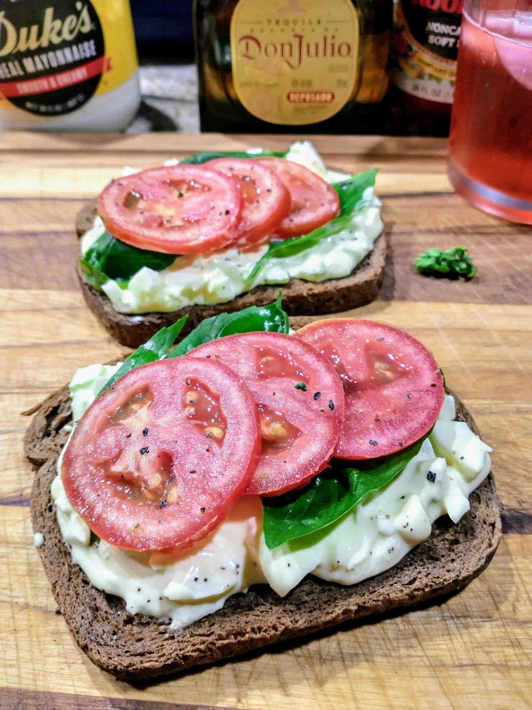 Open-Faced Egg Salad Sandwich. | Scrolller