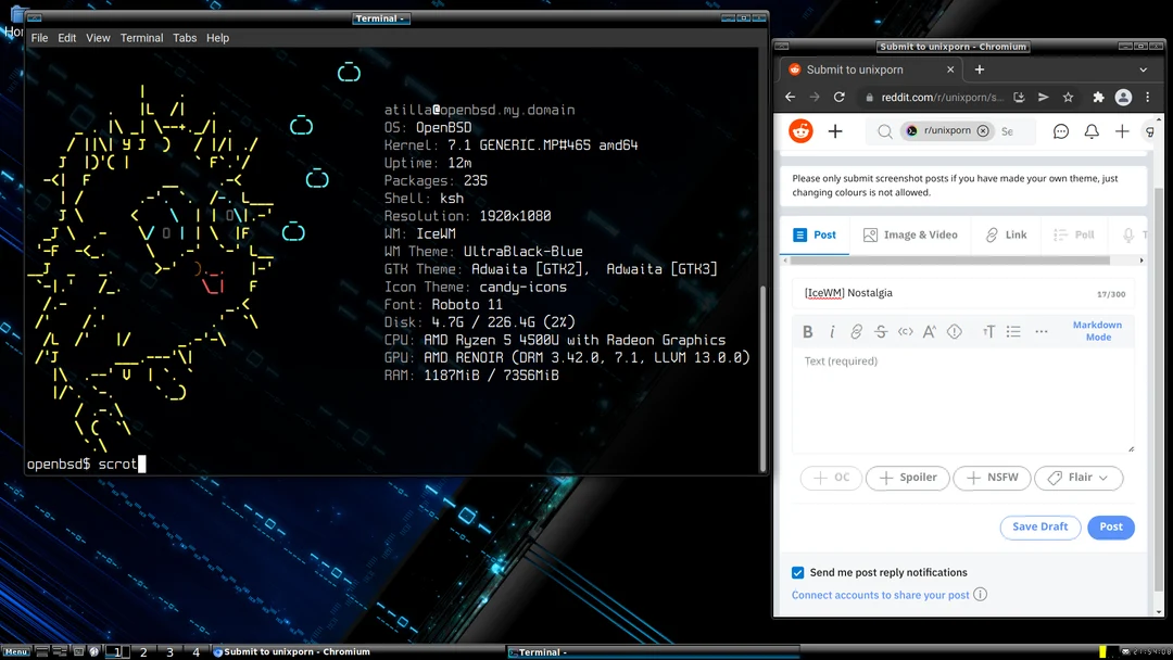 [IceWM] Nostalgia | Scrolller