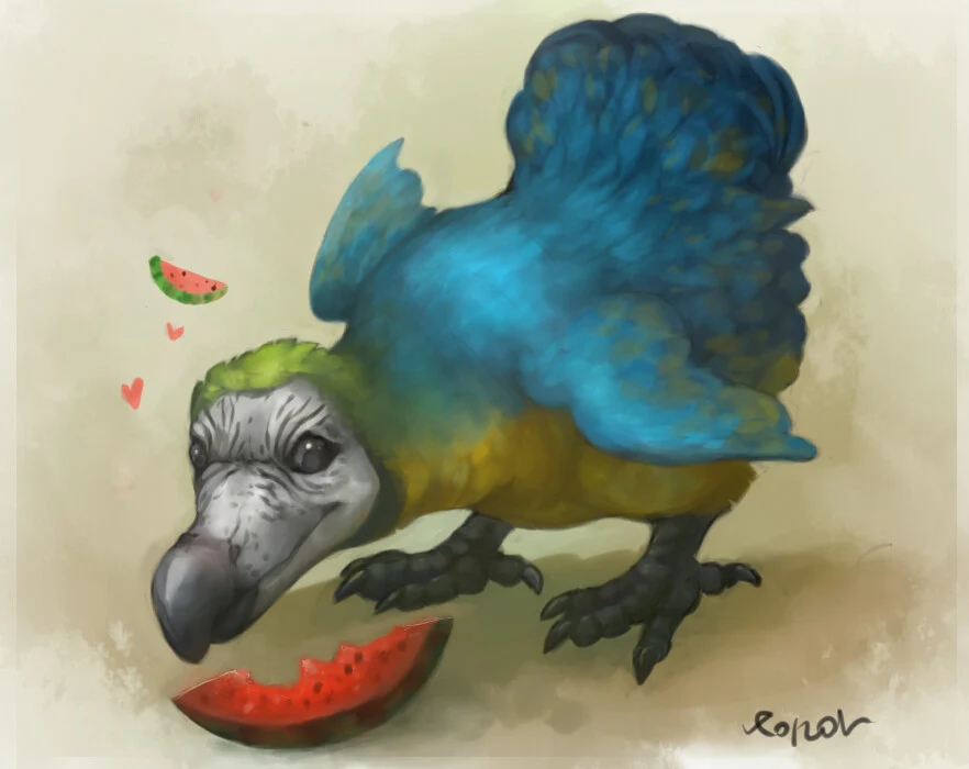 "Melon Dinner" by Alina Orlova | Scrolller