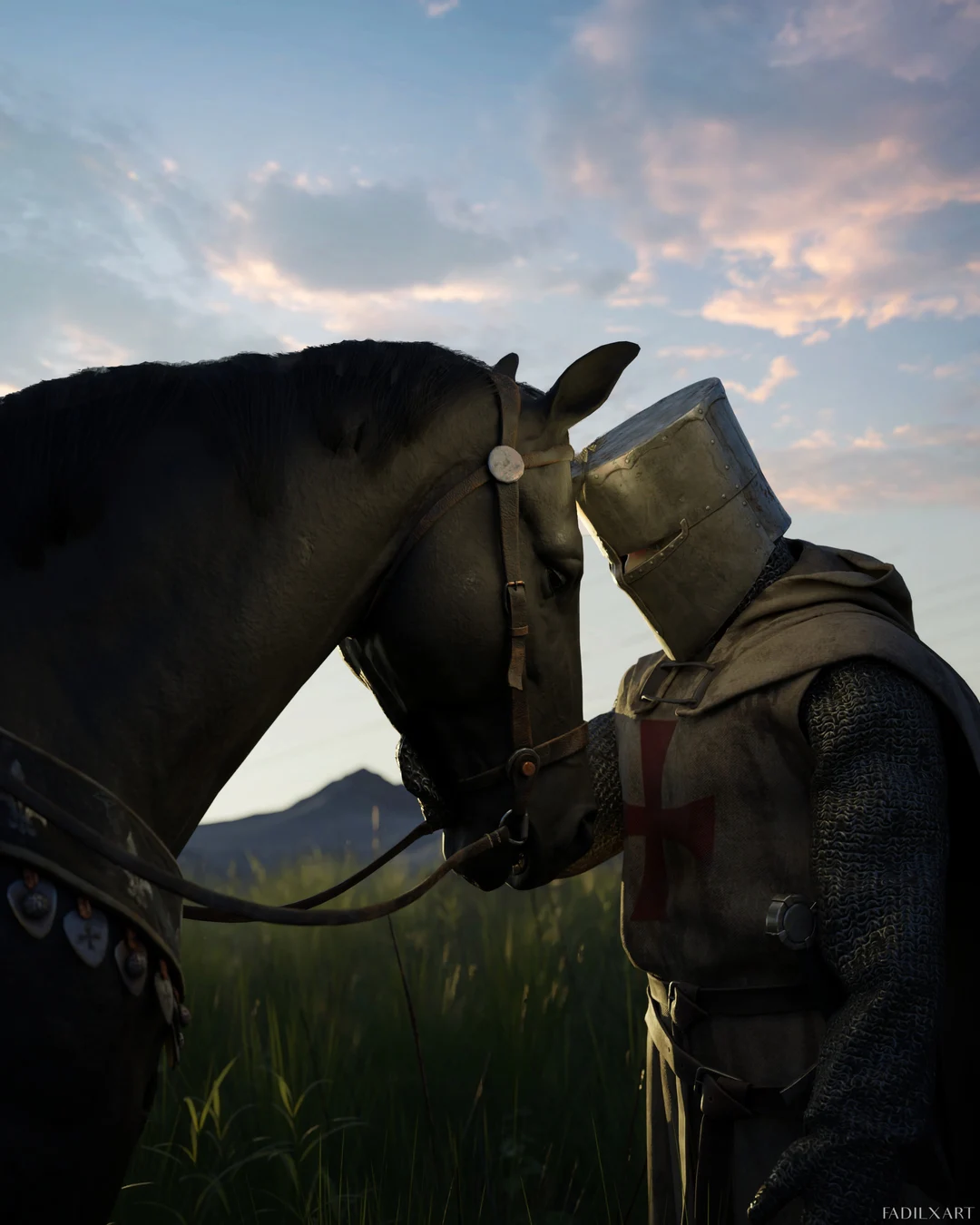 Bonded by Battle, Artwork by me, blender 3d | Scrolller