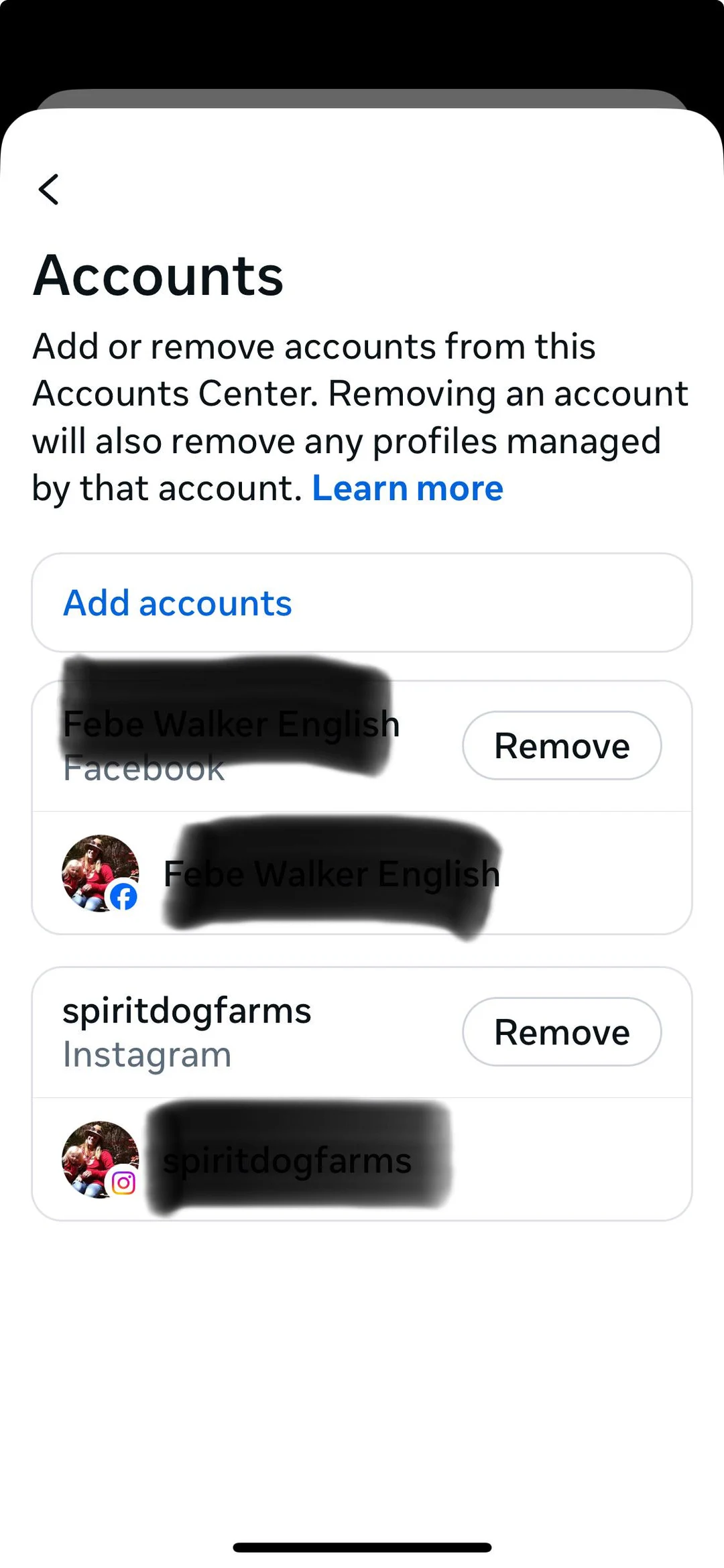 I’m trying to delete my account but I cannot find settings&privacy/account ownership and control ...