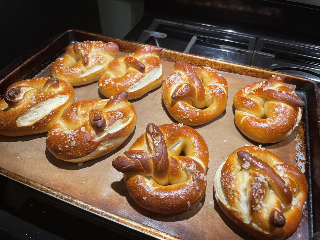 First attempt at Pretzels | Scrolller