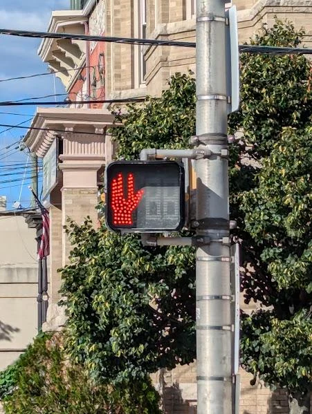 There's a Vulcan pedestrian crossing sign in my neighborhood | Scrolller