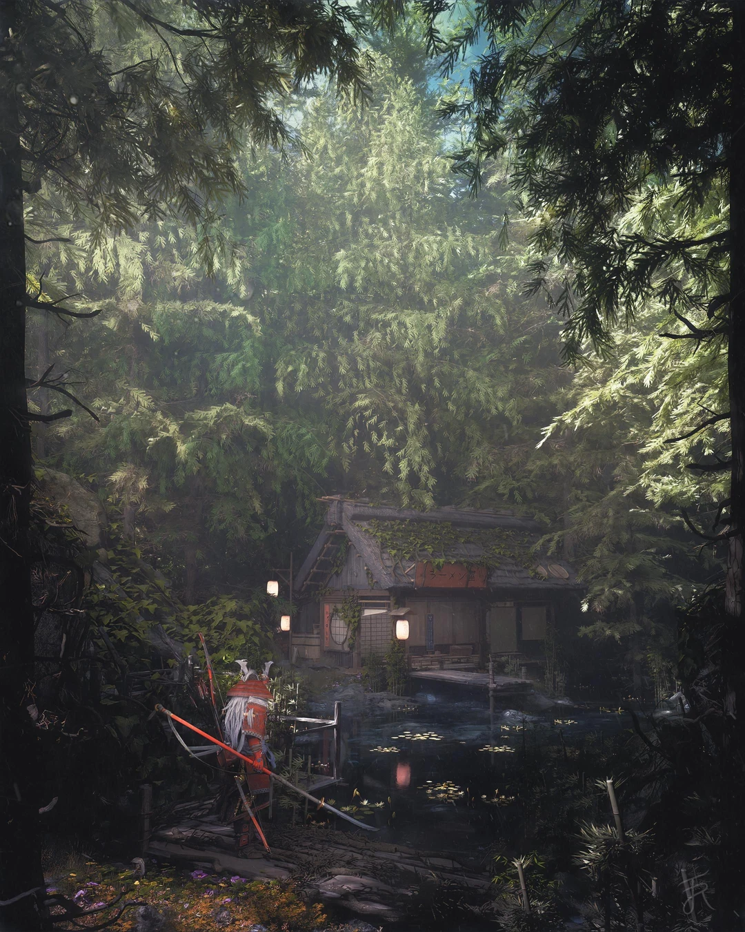 The Forest Sentinel, Me, 3D, 2023 | Scrolller