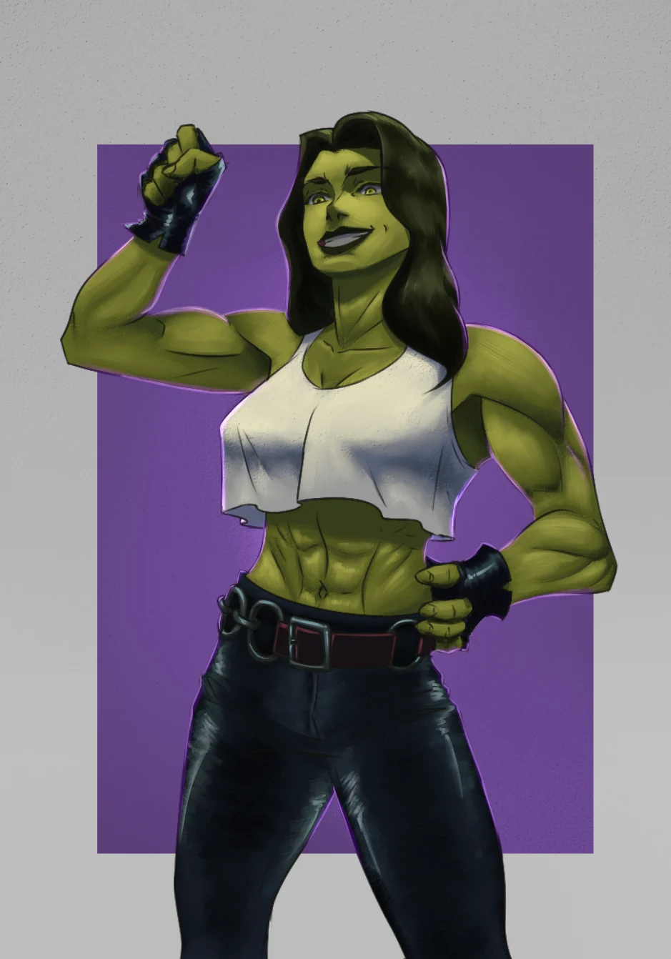I just finished some She-Hulk fanart | Scrolller