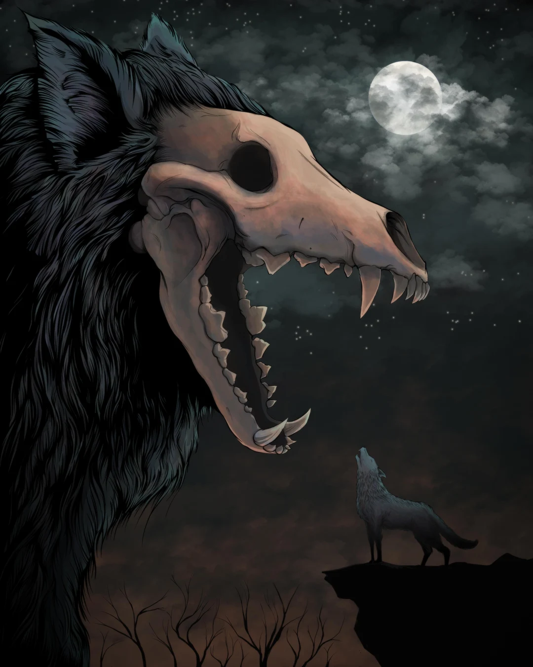 Ancestral Calling, Me, Procreate, 2023 | Scrolller