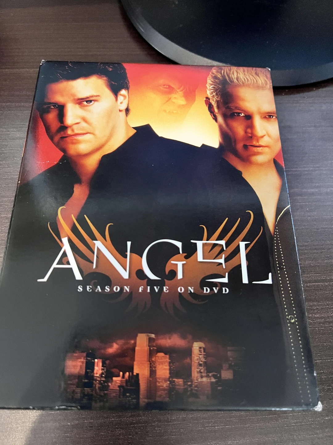 I didn't watch Angel on the original run so when I started buying the DVDs this cover was a ...