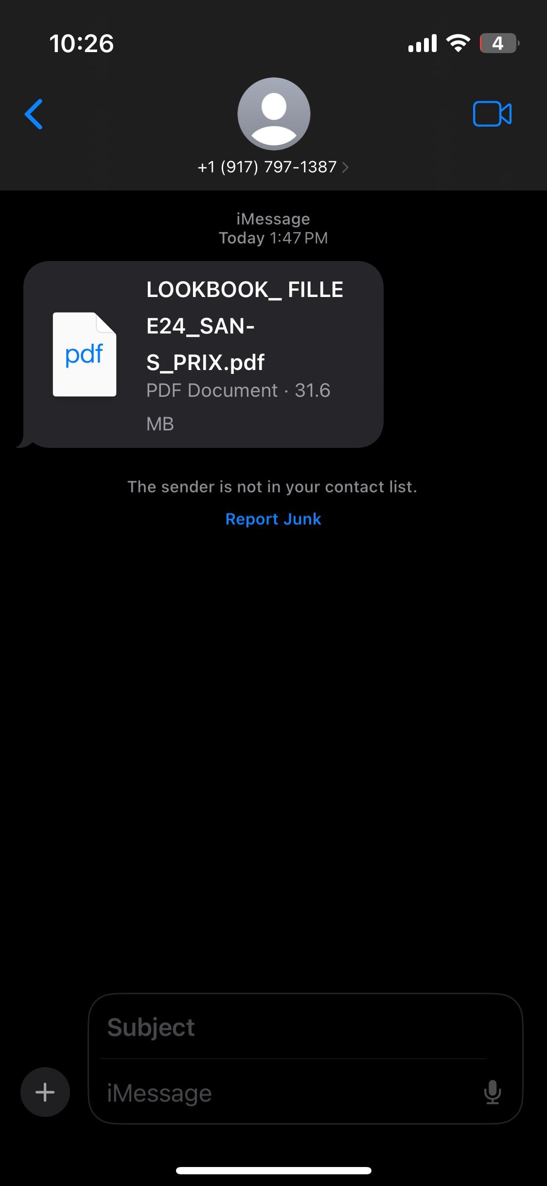Random PDF text message | Scrolller