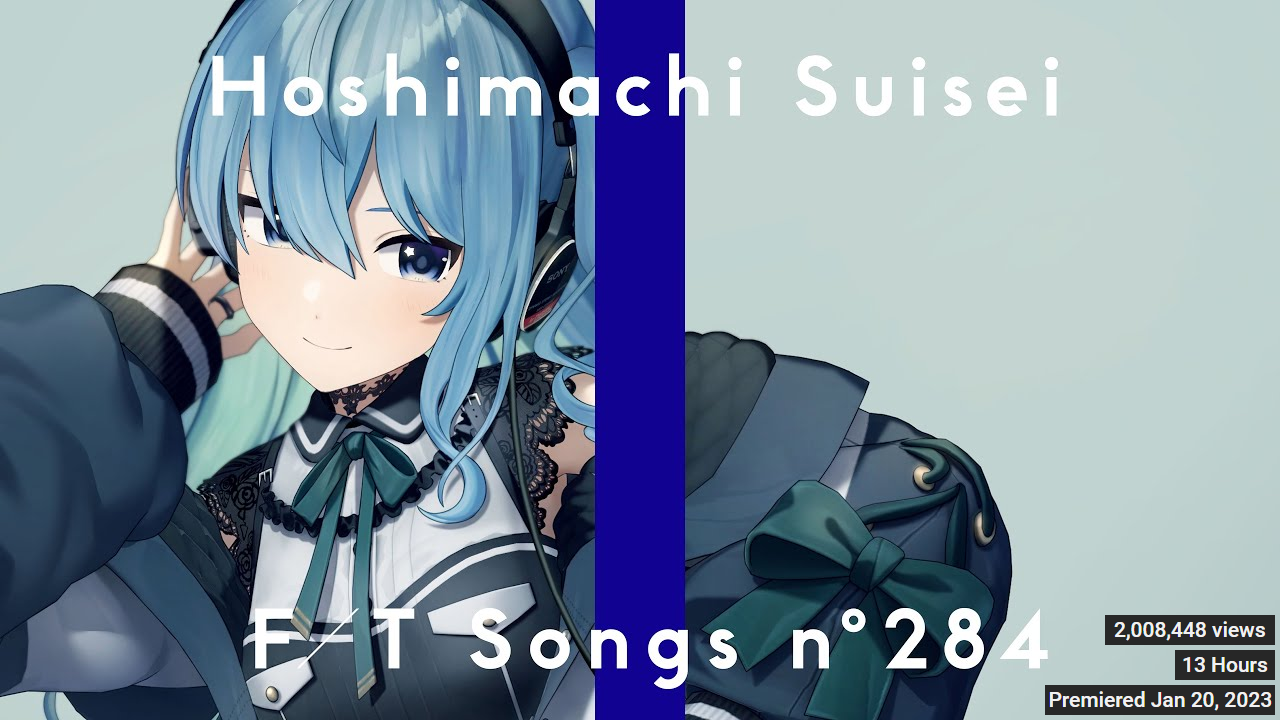 Stellar Stellar (THE FIRST TAKE Live Version) - Hoshimachi Suisei has reached 2 Million Views ...