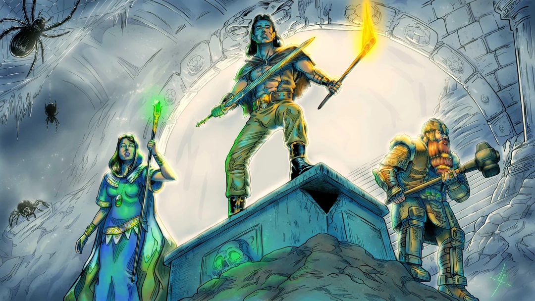 [OC] Entering the dungeon, by me | Scrolller