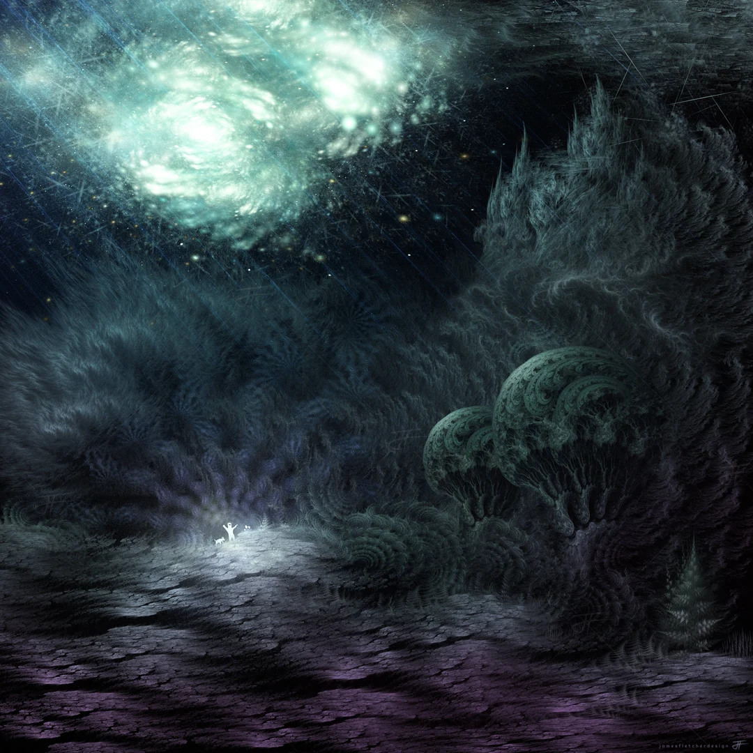 'The Wanderer', James Fletcher, Fractals and Digital, 2022 | Scrolller