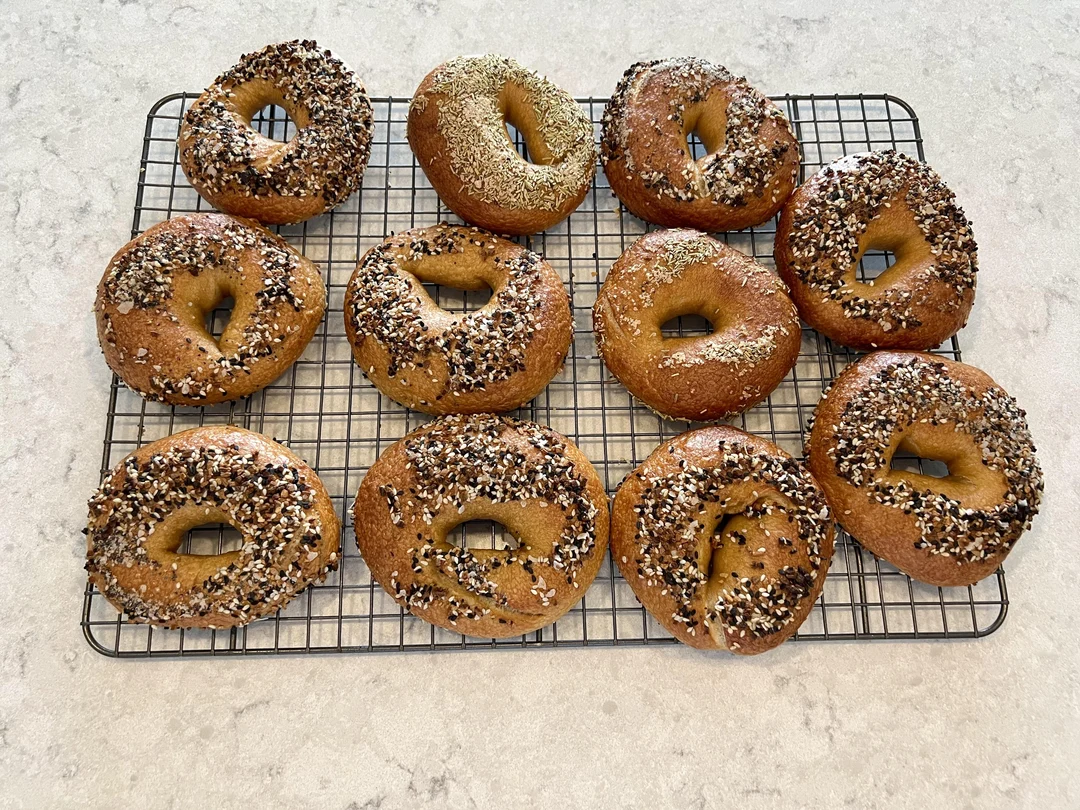 Nothing like some homemade bagels to start off your day | Scrolller