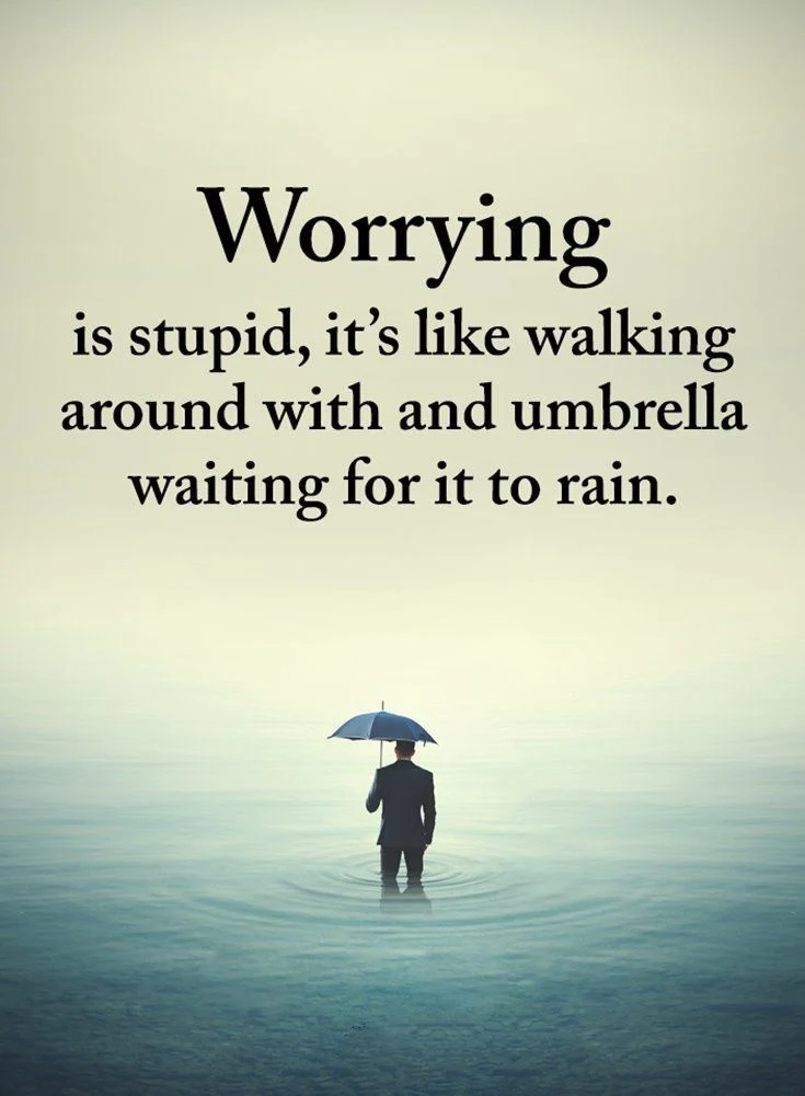 [Image] Worrying Is Stupid | Scrolller