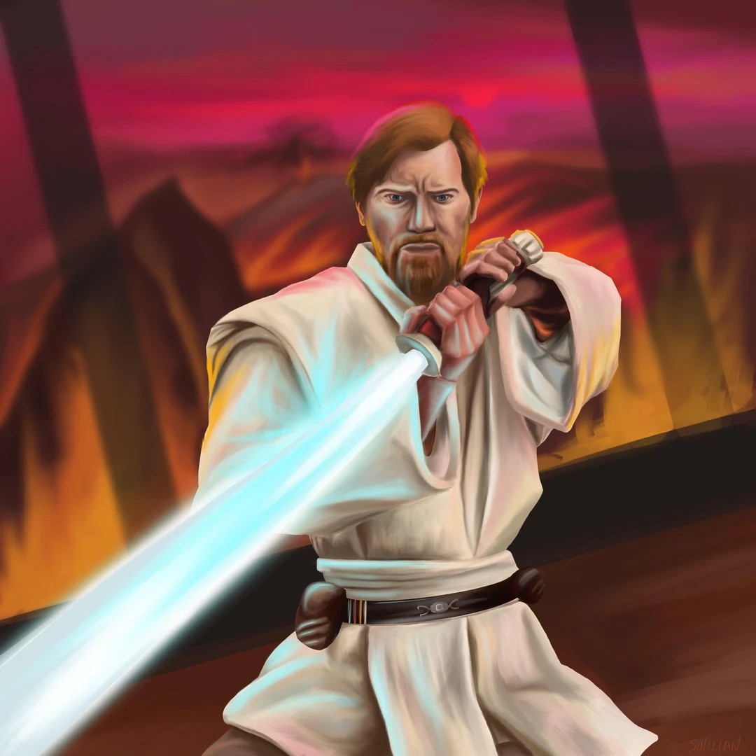 Obi Wan Kenobi, by me | Scrolller