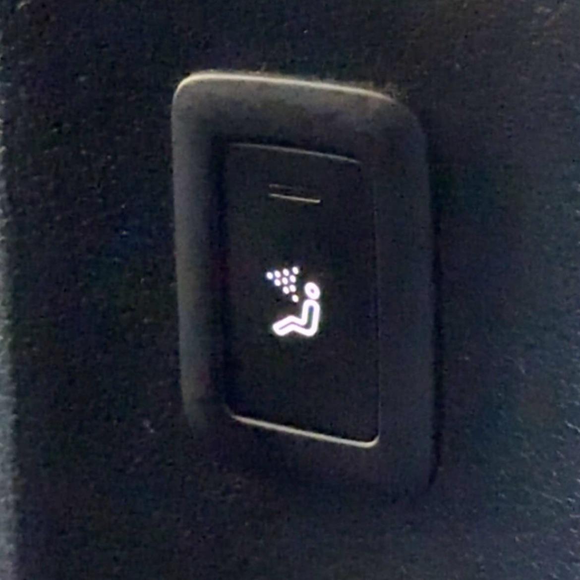 Button by the door sides, never noticed it. Anyone knows what function it has? | Scrolller