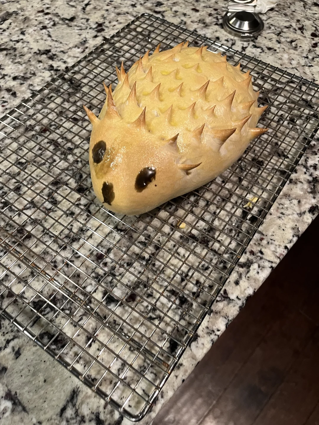 Made my attempt at a bread hedgehog | Scrolller
