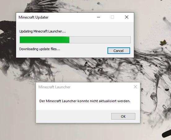 I recently have a problem with my minecraft launcher. It says it could not update the Minecraft ...