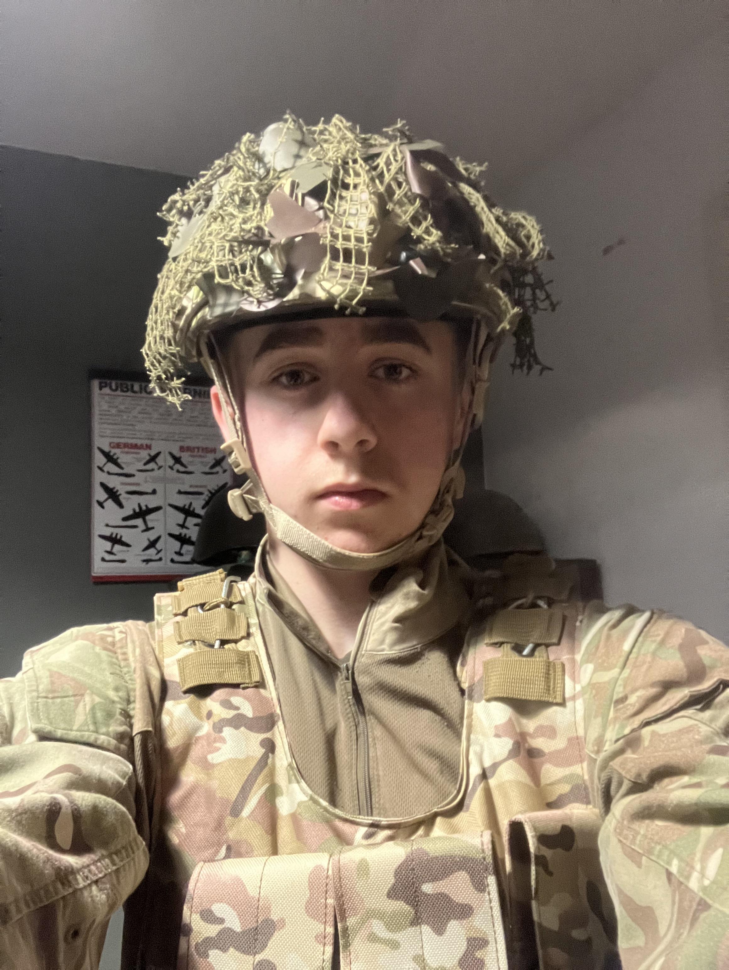 Thoughts on new custom helmet camo | Scrolller