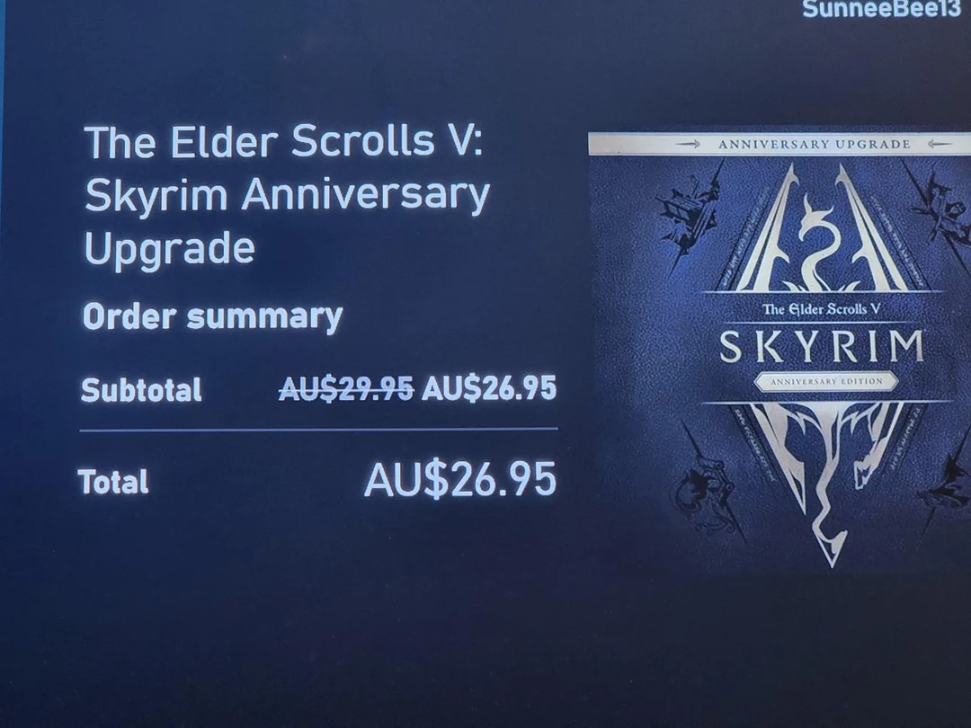 Anniversary Skyrim Question | Scrolller