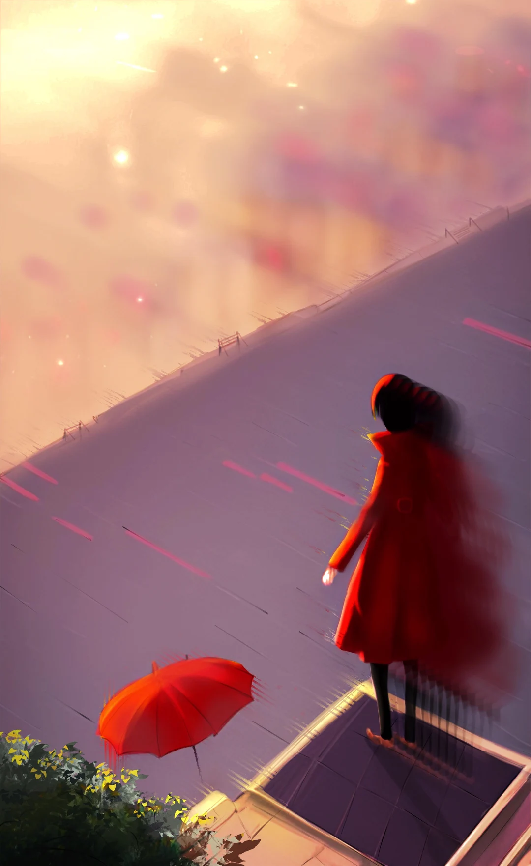 The Attraction, me, digital brushes, 2022 | Scrolller