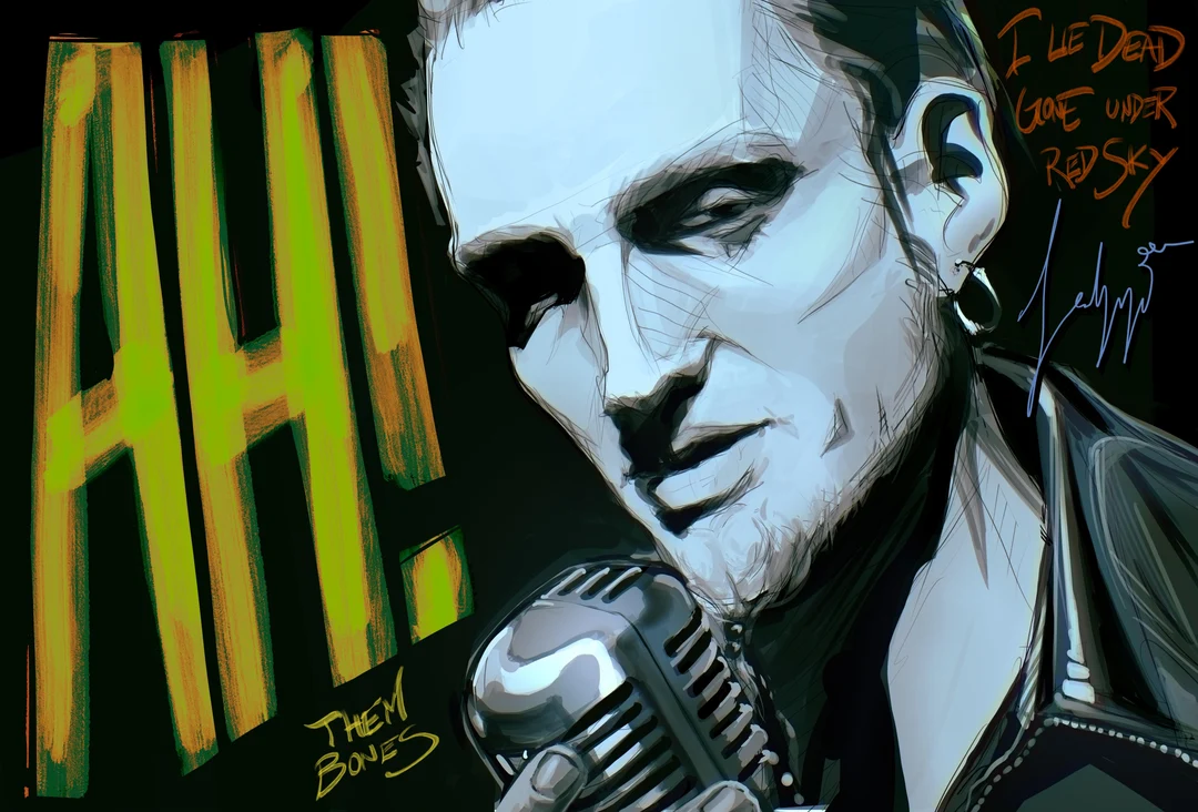 Layne Staley of Alice In Chains, 2001lexomeister, Digital, 2023 | Scrolller