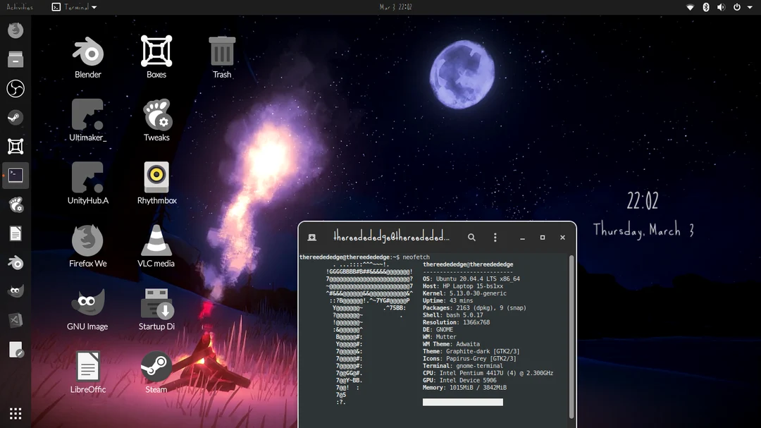 [Gnome] The Long Dark Themed | Scrolller