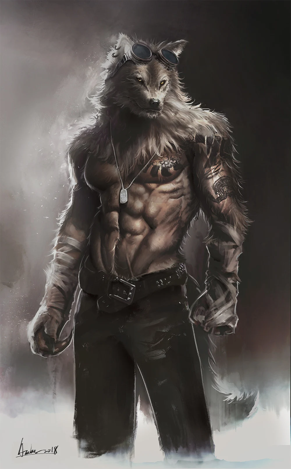 Werewolf by Amber Tsai | Scrolller