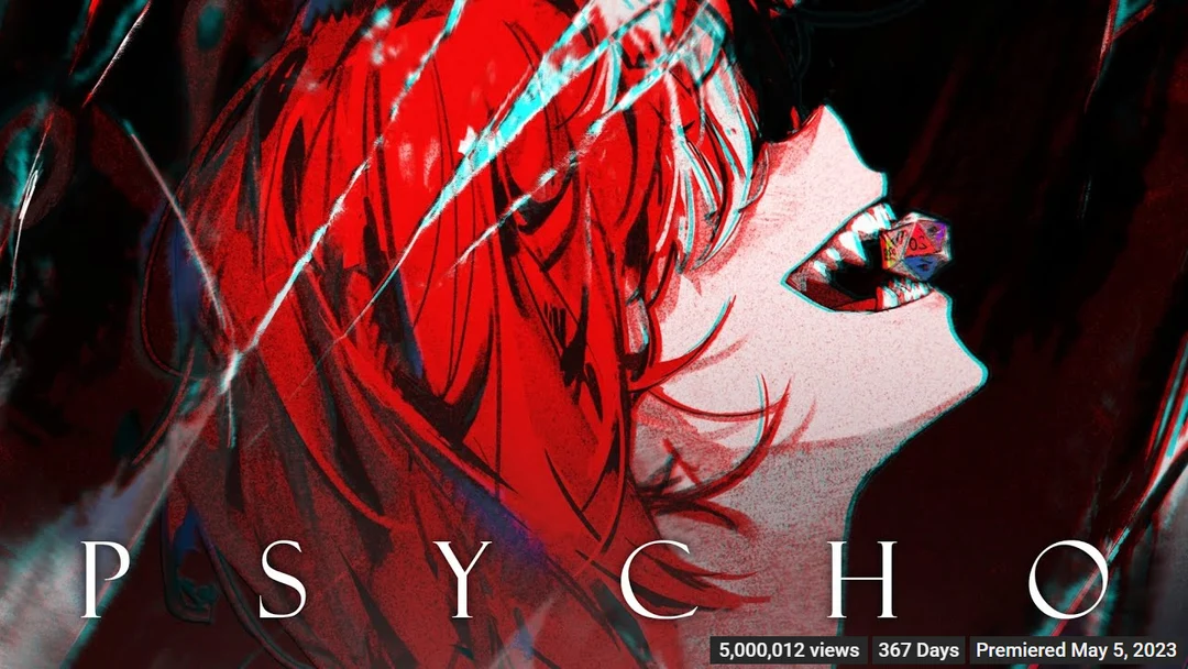 PSYCHO - Hakos Baelz has reached 5 Million Views! | Scrolller