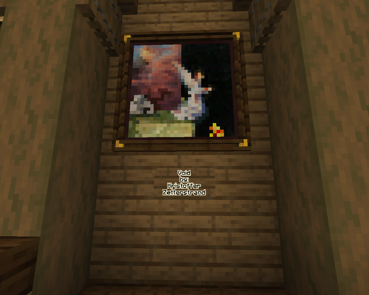 Using some custom optifine models i remade the paintings so it can be offset and gave it a new ...