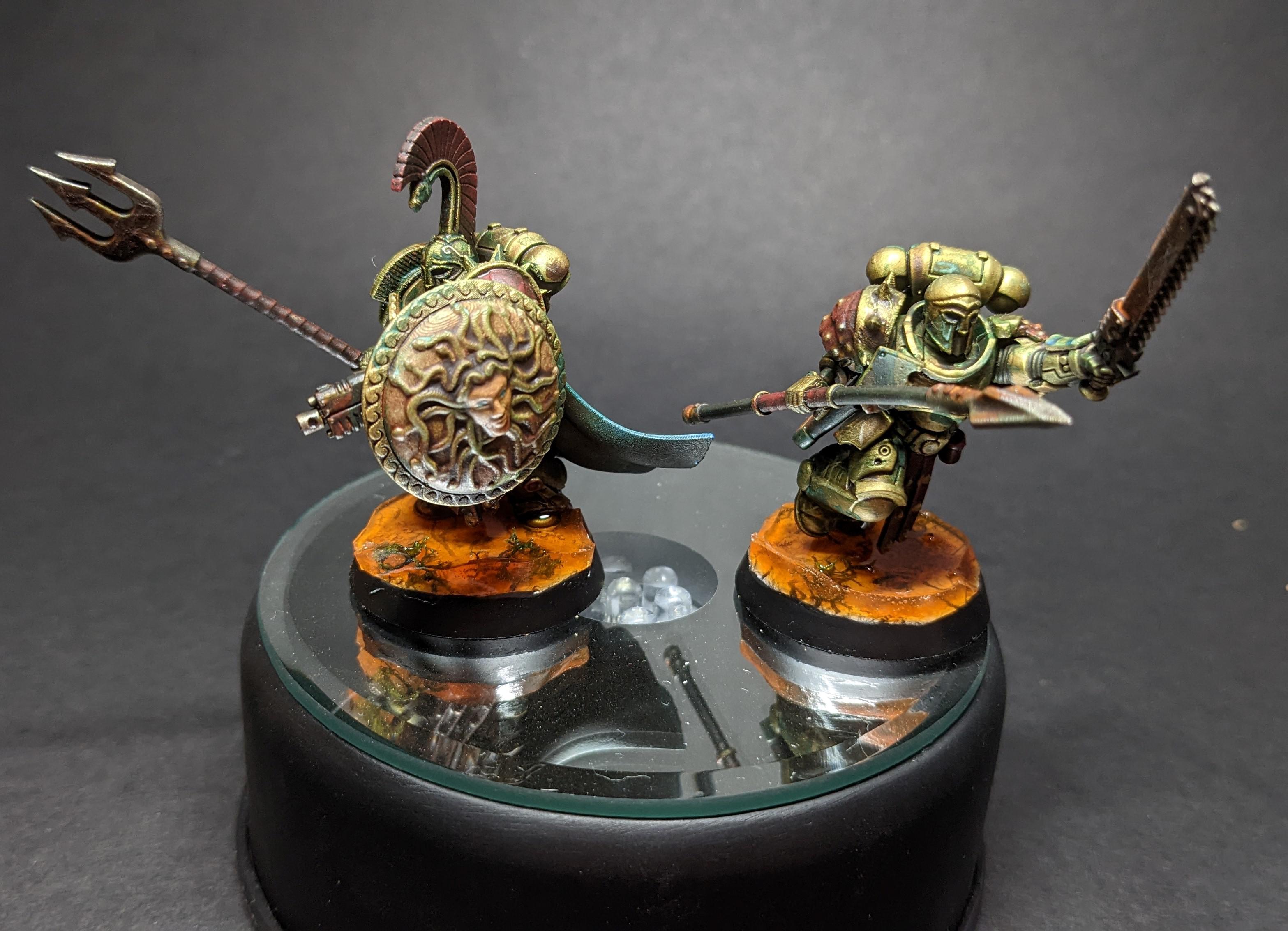 Some custom Assault Intercessors! Tried a few different things with these ones! | Scrolller