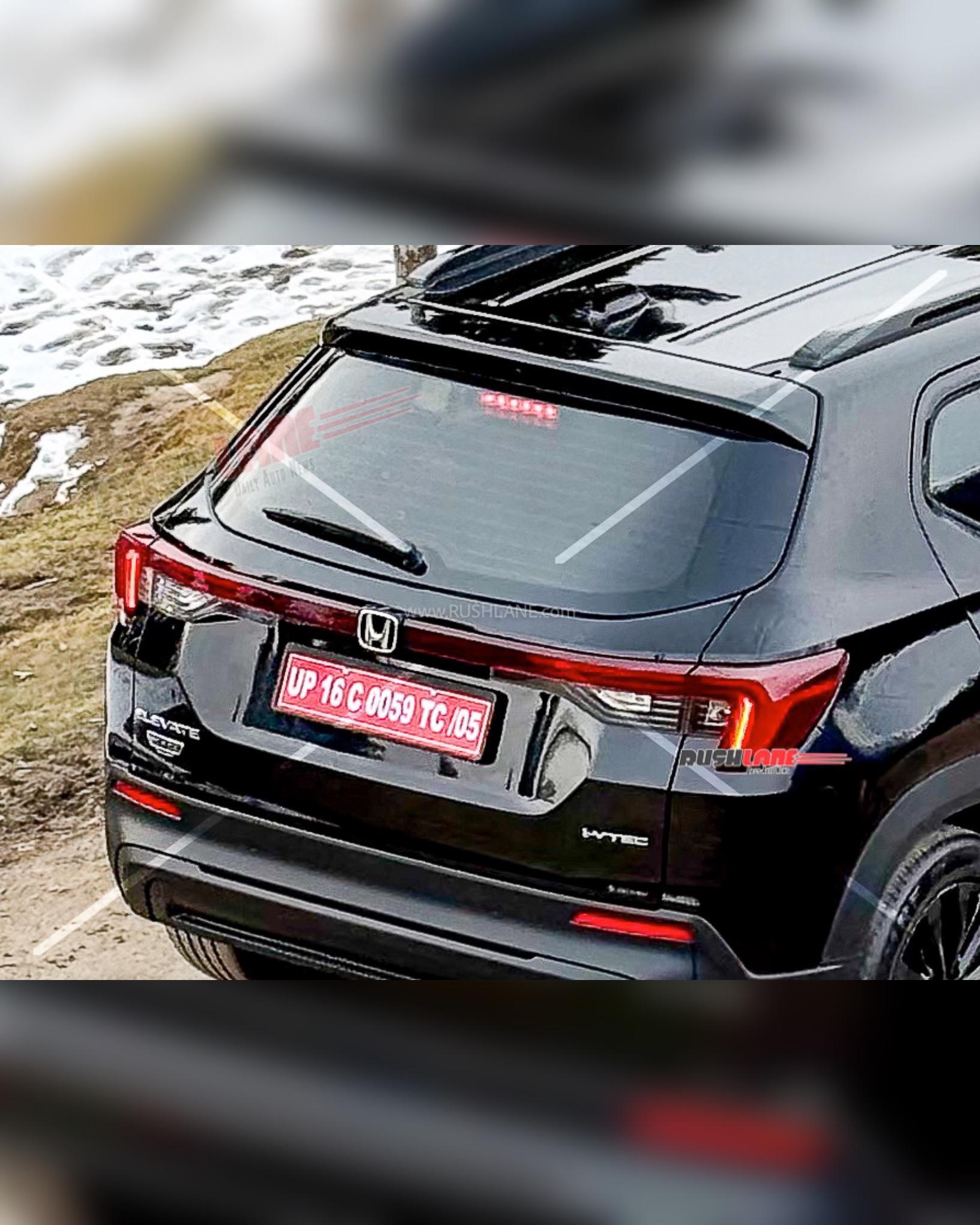 Honda Elevate Black Edition Spied | Scrolller