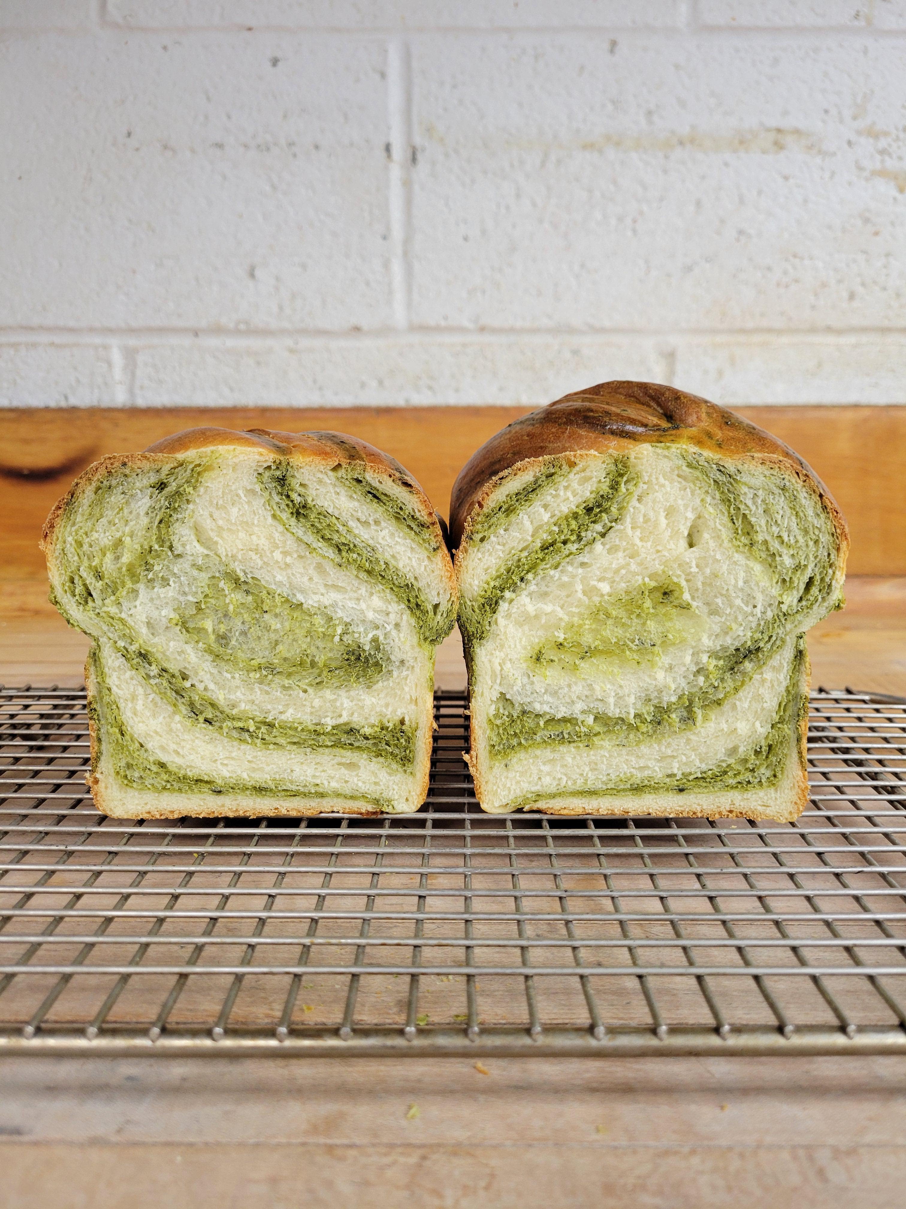 [pro/chef] matcha milk bread | Scrolller