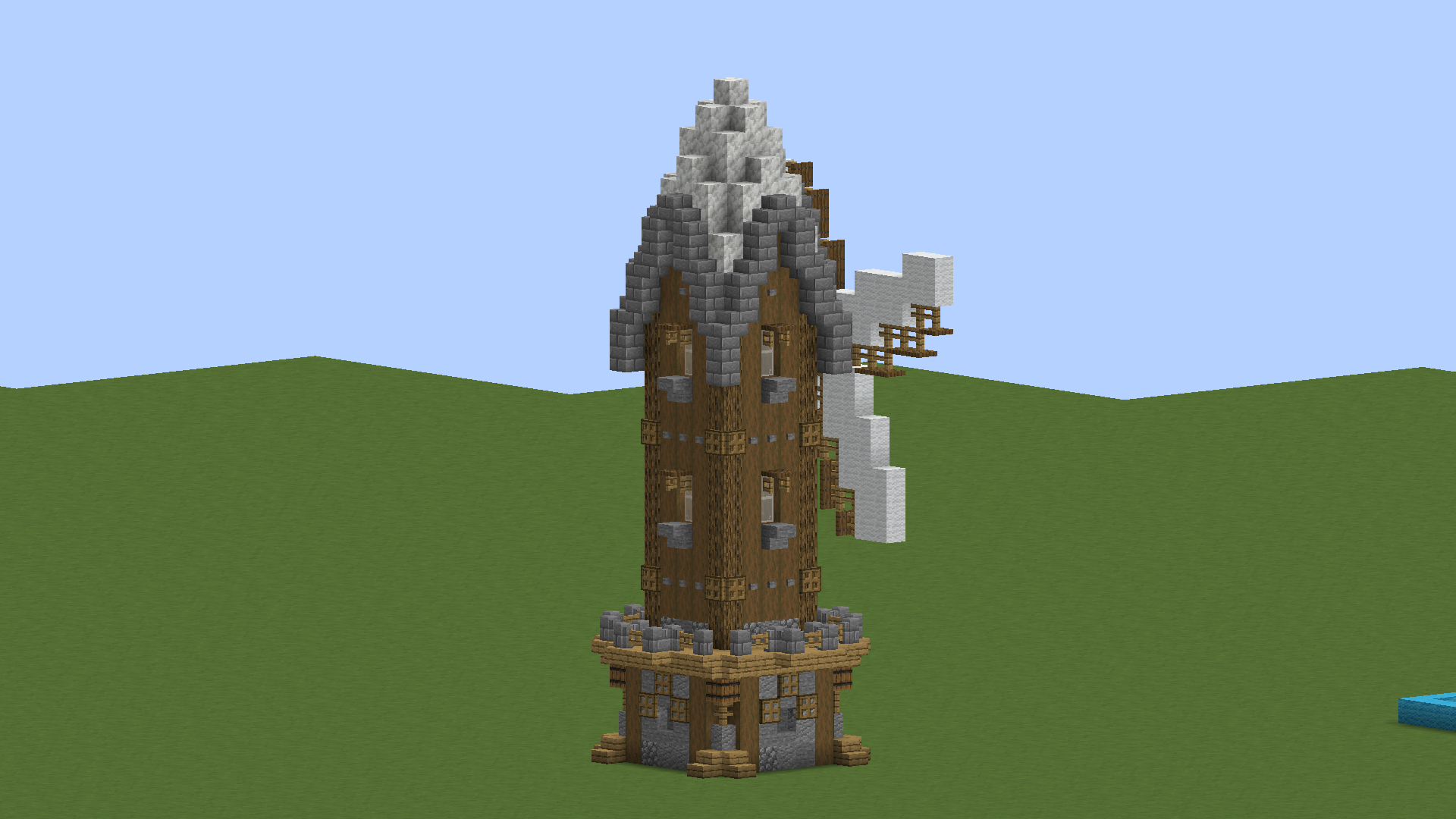 My second build after making progress on building - The Windmill (gonna build it in a survival ...
