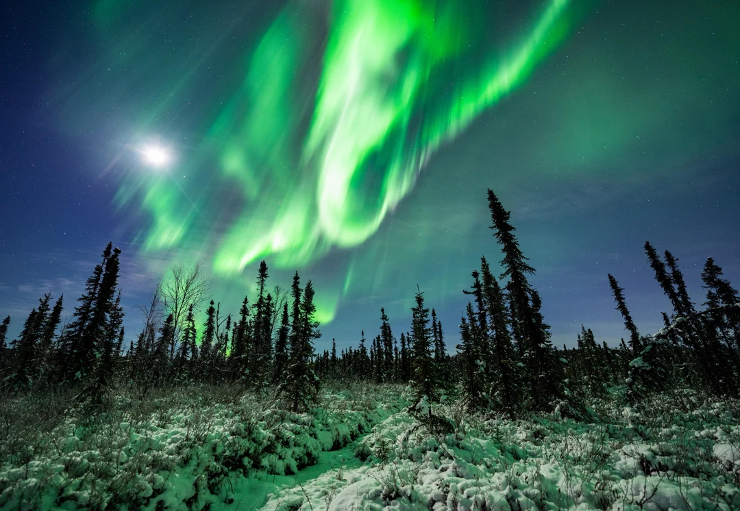 Auroral Substorm in Fairbanks, Alaska [OC] [6751x4672] | Scrolller