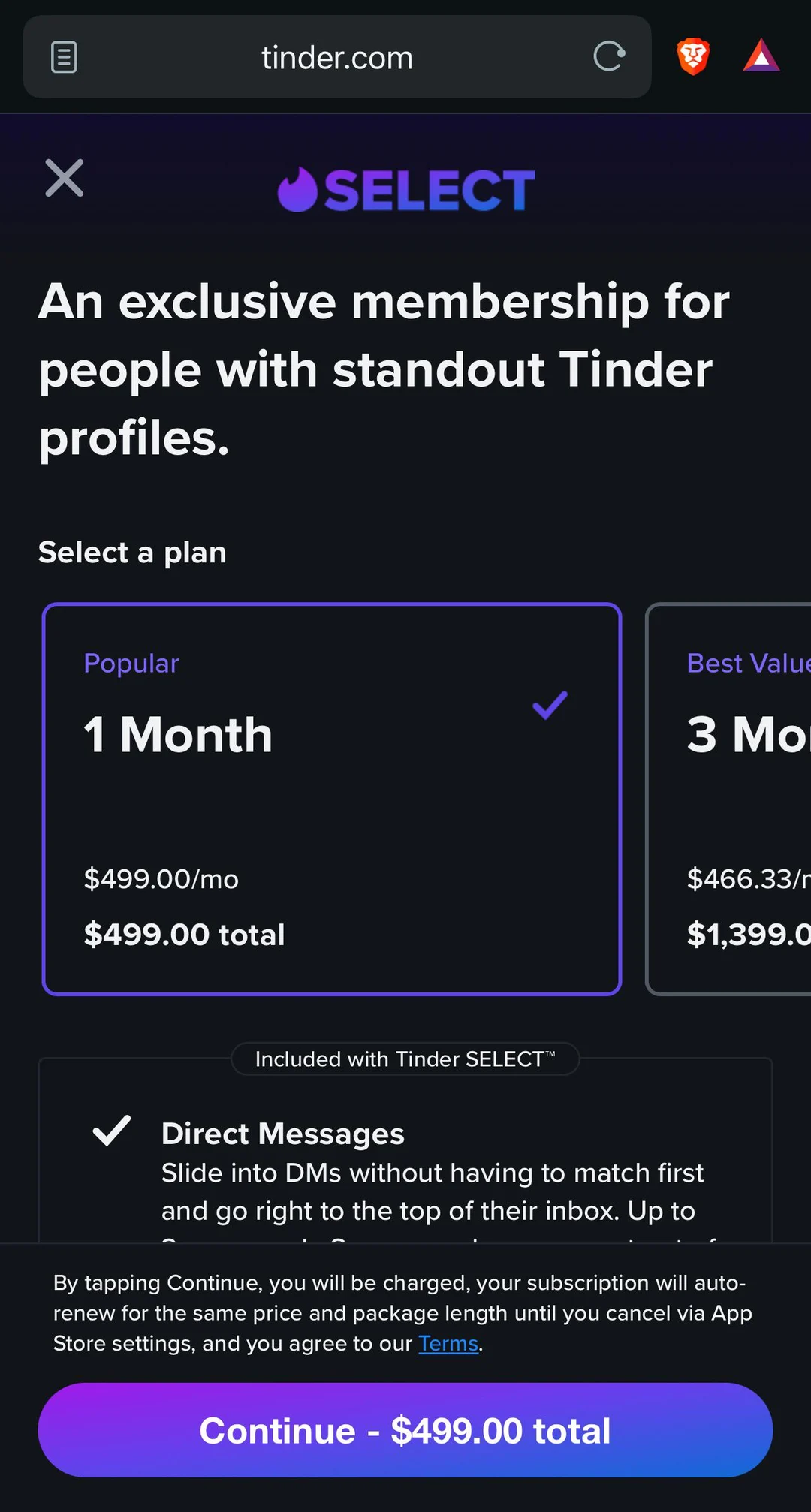 Received an invite to Tinder Select | Scrolller