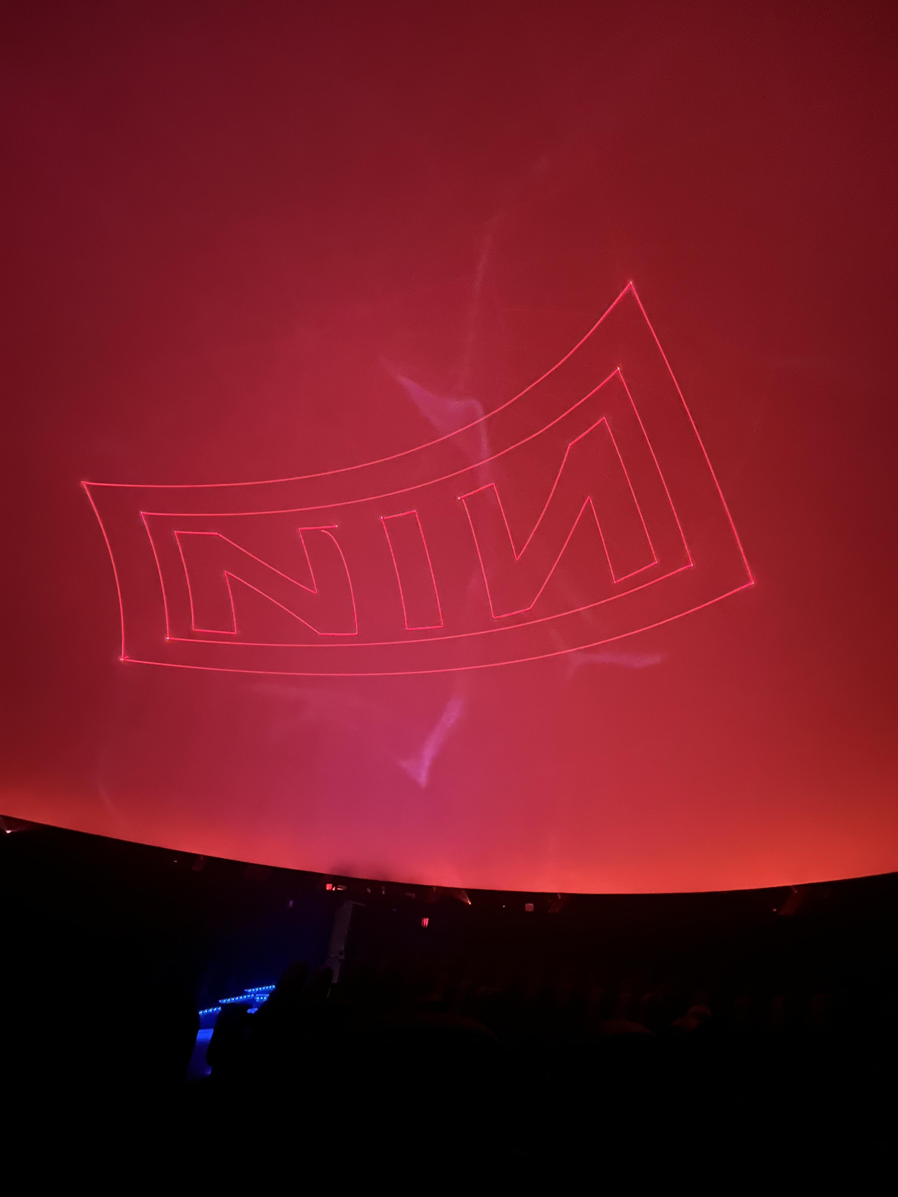 Sooo the other night I got really baked and went to the NIN laser light show at OMSI (Portland ...