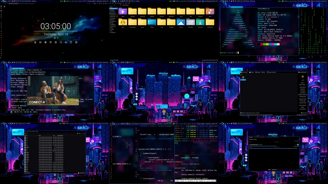 [qtile] Sweeter than candy | Scrolller