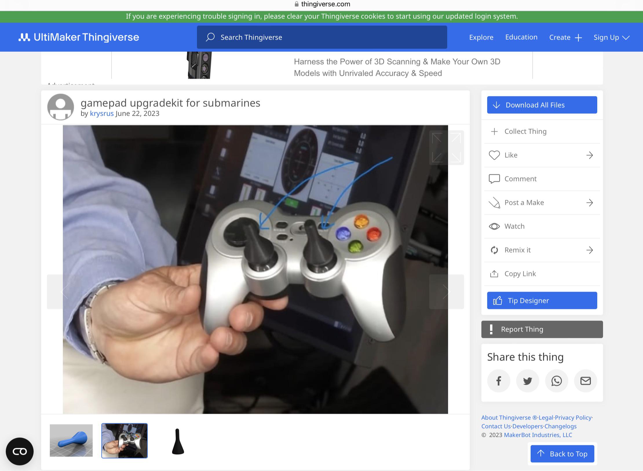 Upgrayedd for the next expedition. | Scrolller