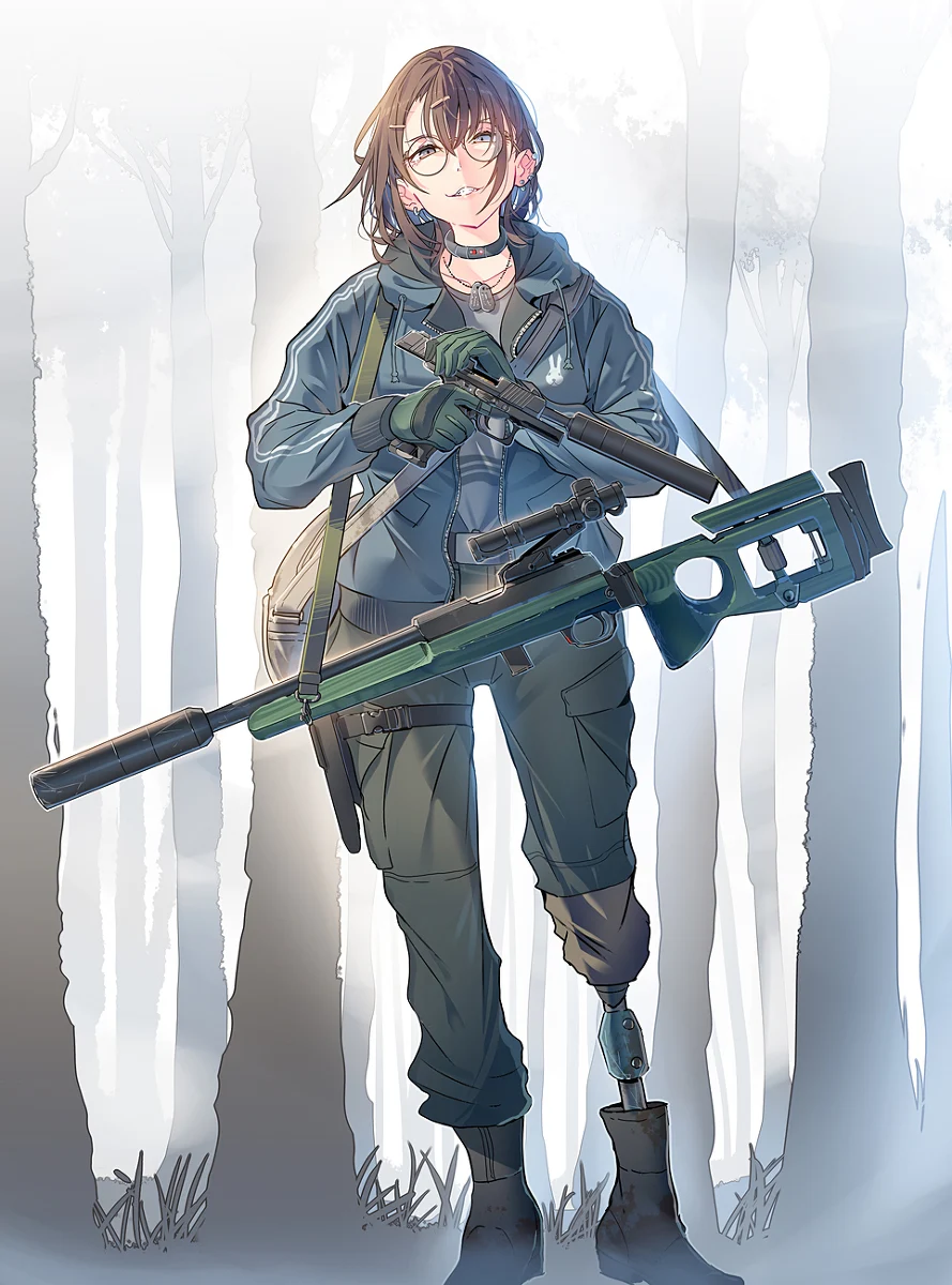 Discover more like ImaginarySoldiers: "Sniper×Girl" by Daito and Related Content | Scrolller