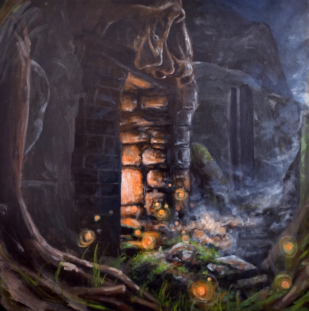 Path of light, acrylic painting, OC | Scrolller