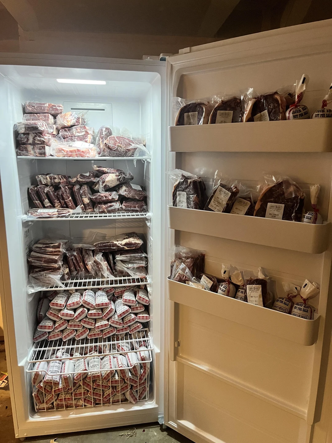 Freezer fully stocked | Scrolller