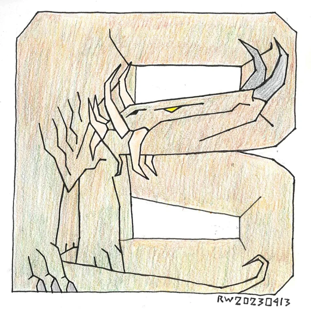 B is for Behemoth (by me) | Scrolller