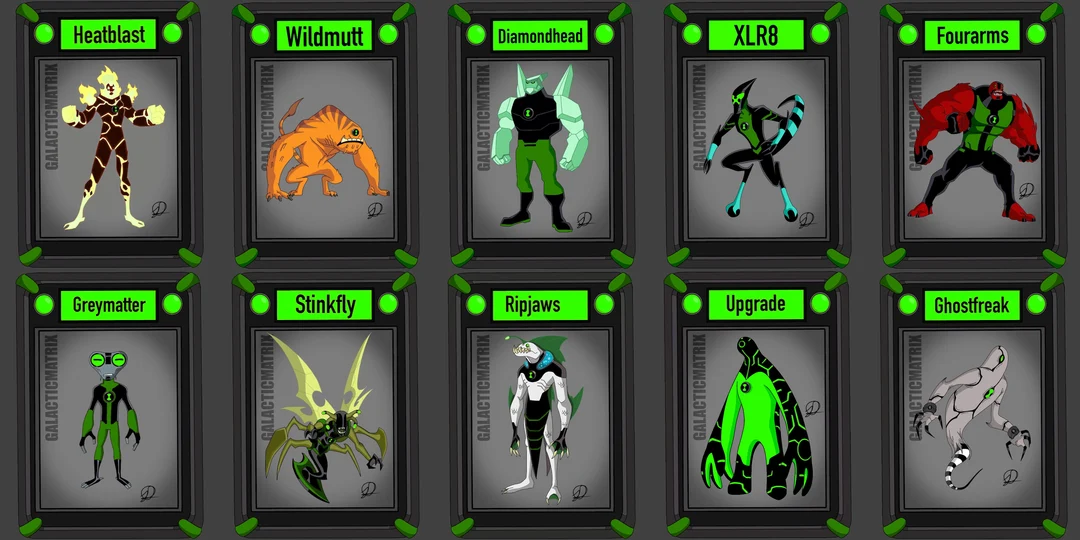 Playlist #1, the original 10 (art by galactic_matrix) | Scrolller