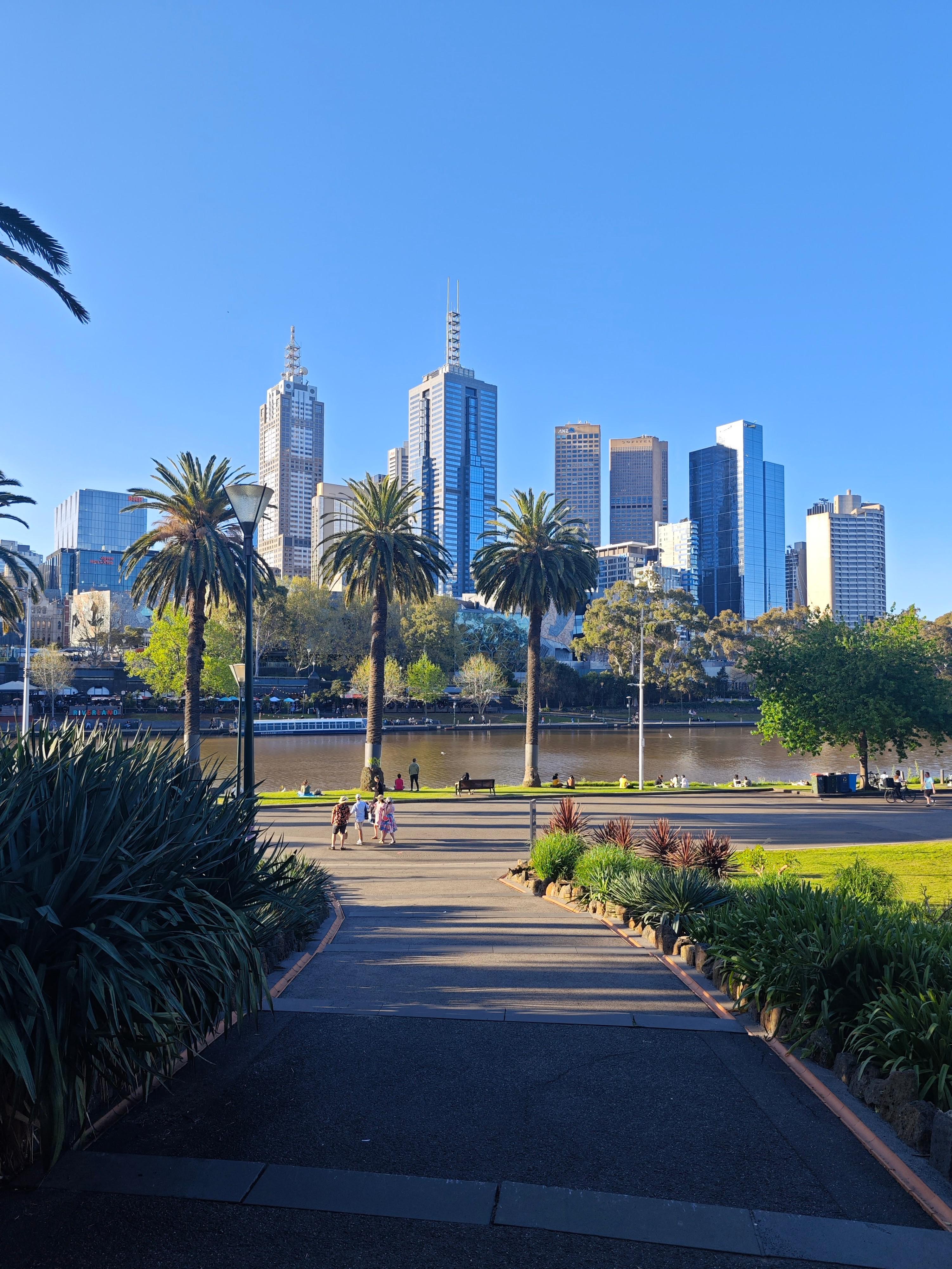 Melbourne this evening [OC] | Scrolller