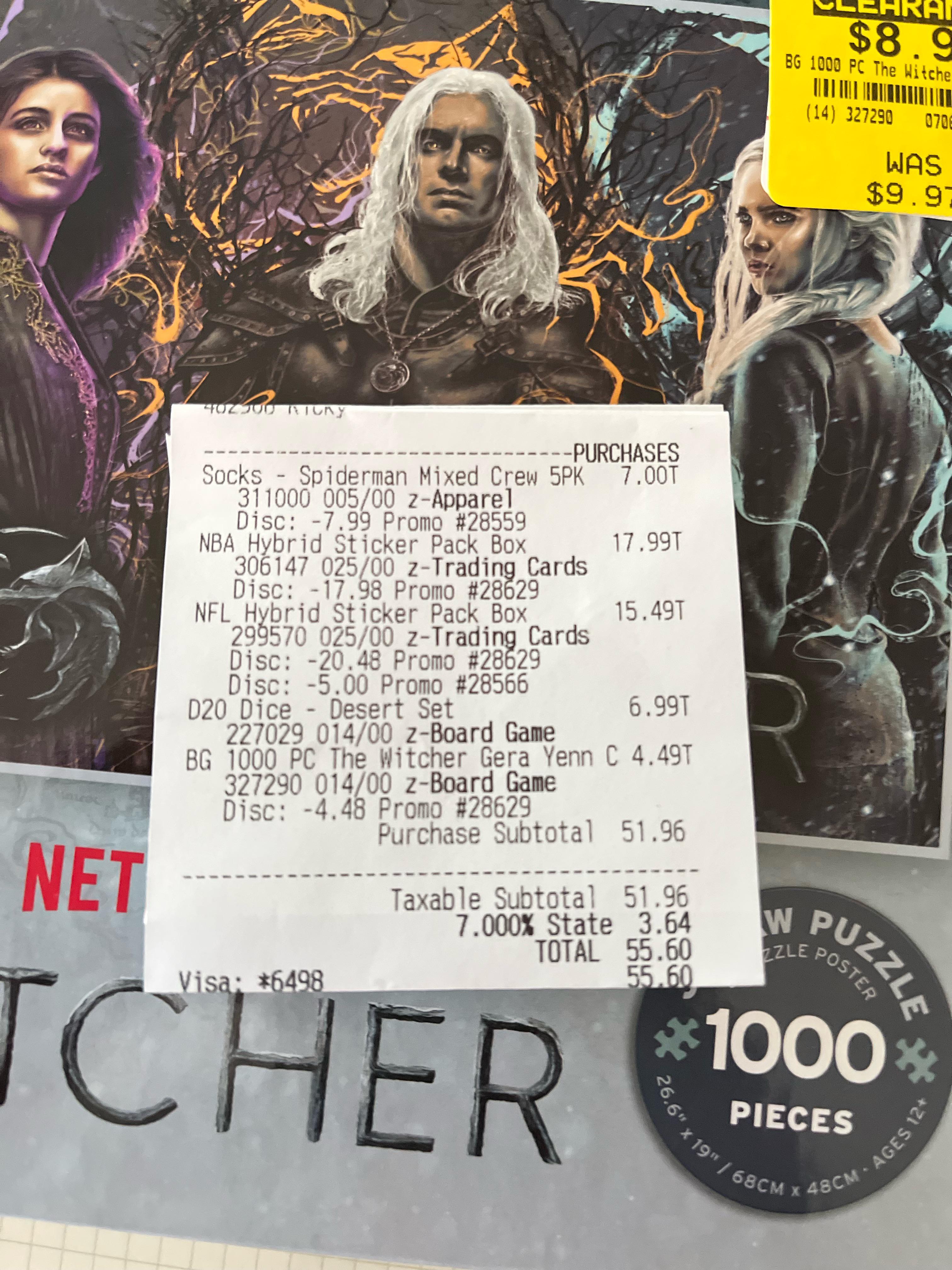 Still doing receipt porn? | Scrolller