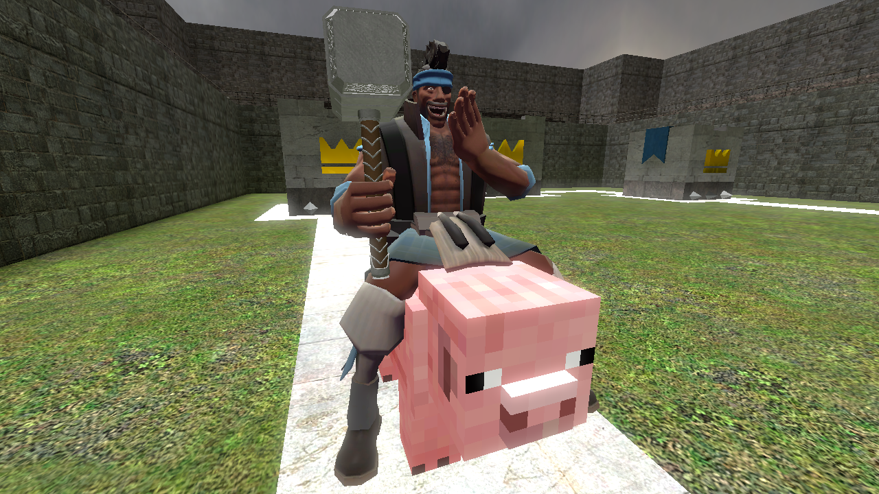 Made Hog Rider in SFM | Scrolller