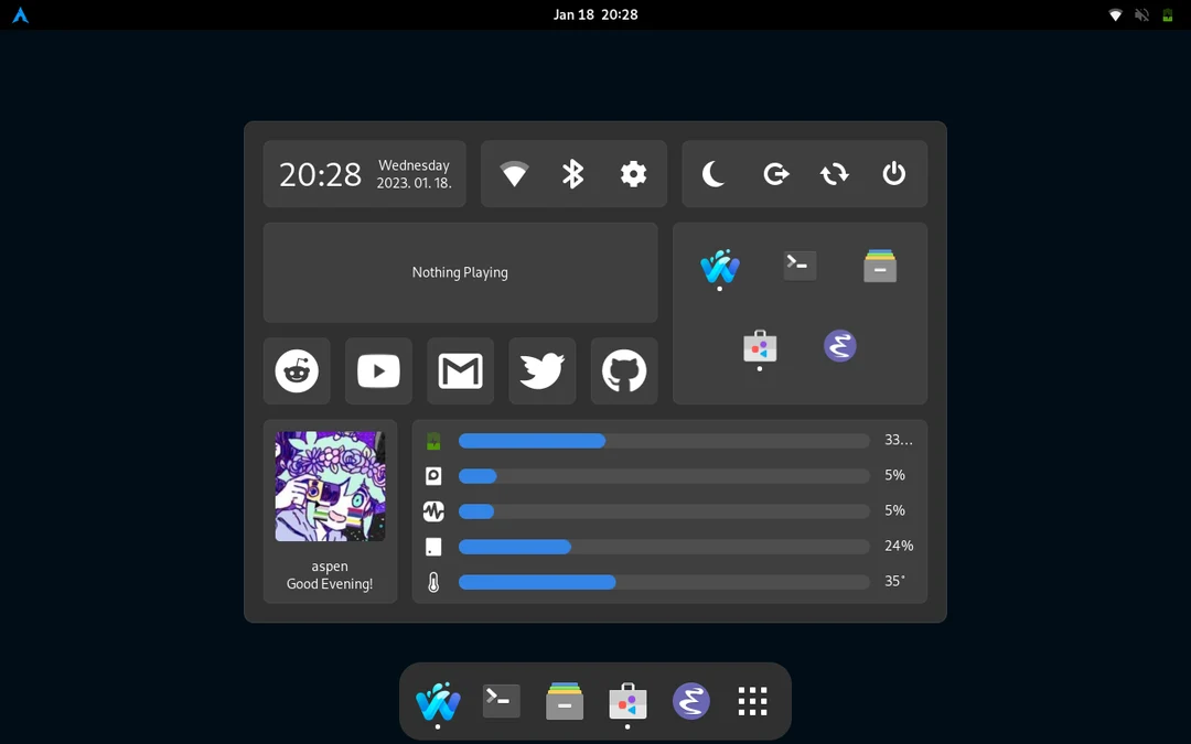 [Gnome] My Gnome setup | Scrolller