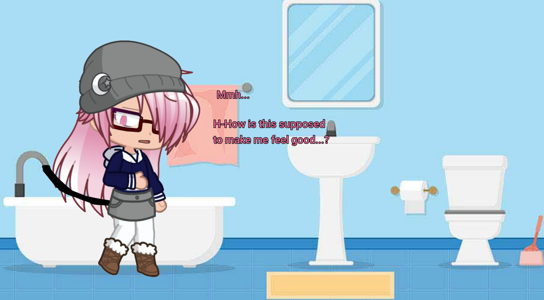 Bro what.. Also why is it coming from ur bath, ew | Scrolller